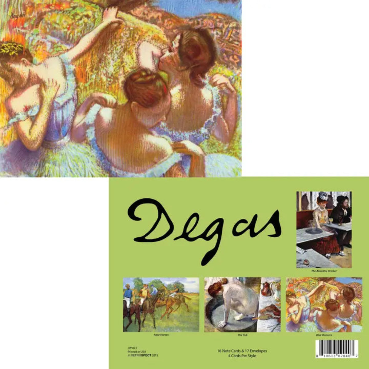 Edgar Degas Notecard - Boxed Set
