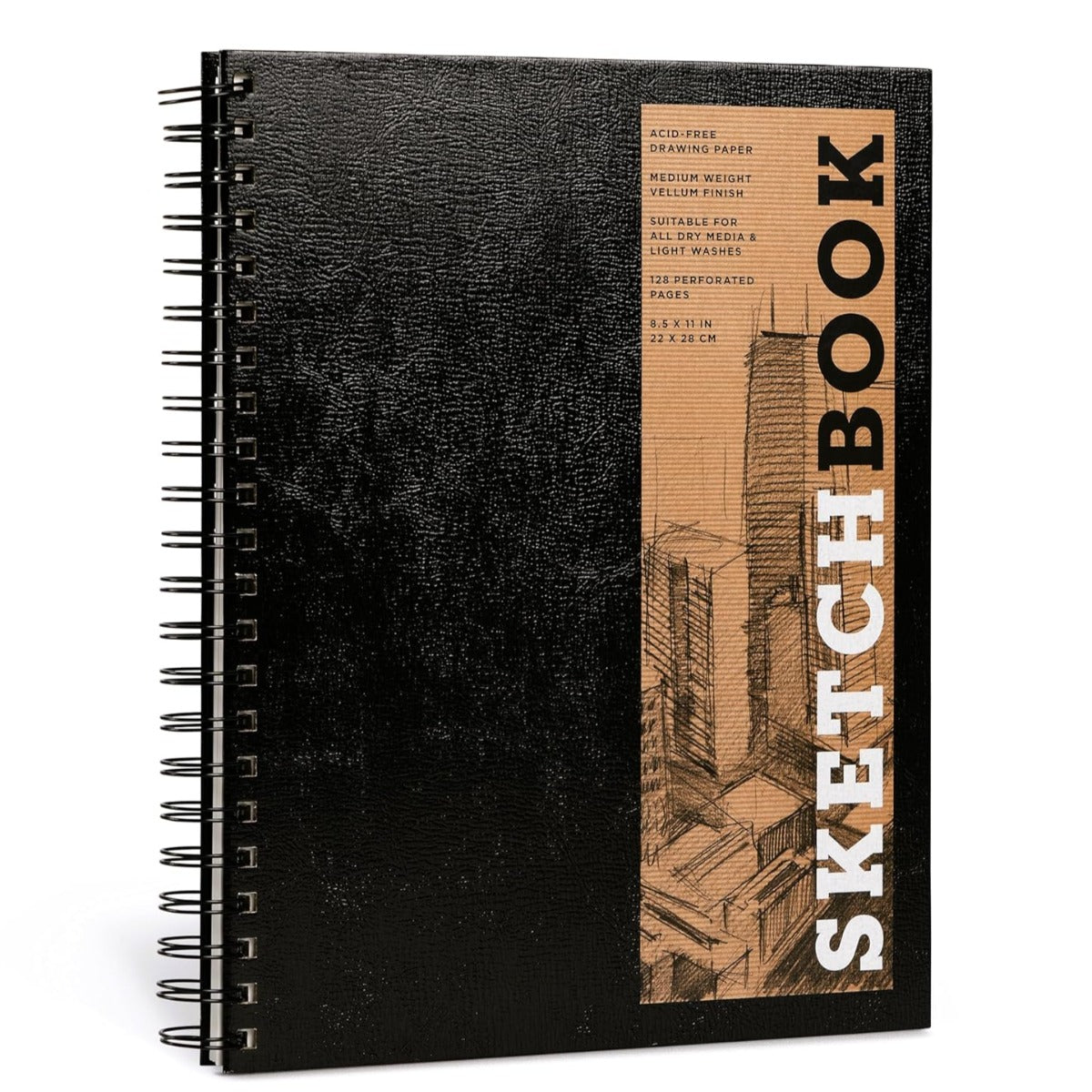Hardcover Sketchbook: 8.5" x 11"